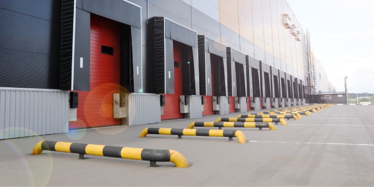 Wheel Guides HGV Parking Guide Steel Loading Bay Guides UK