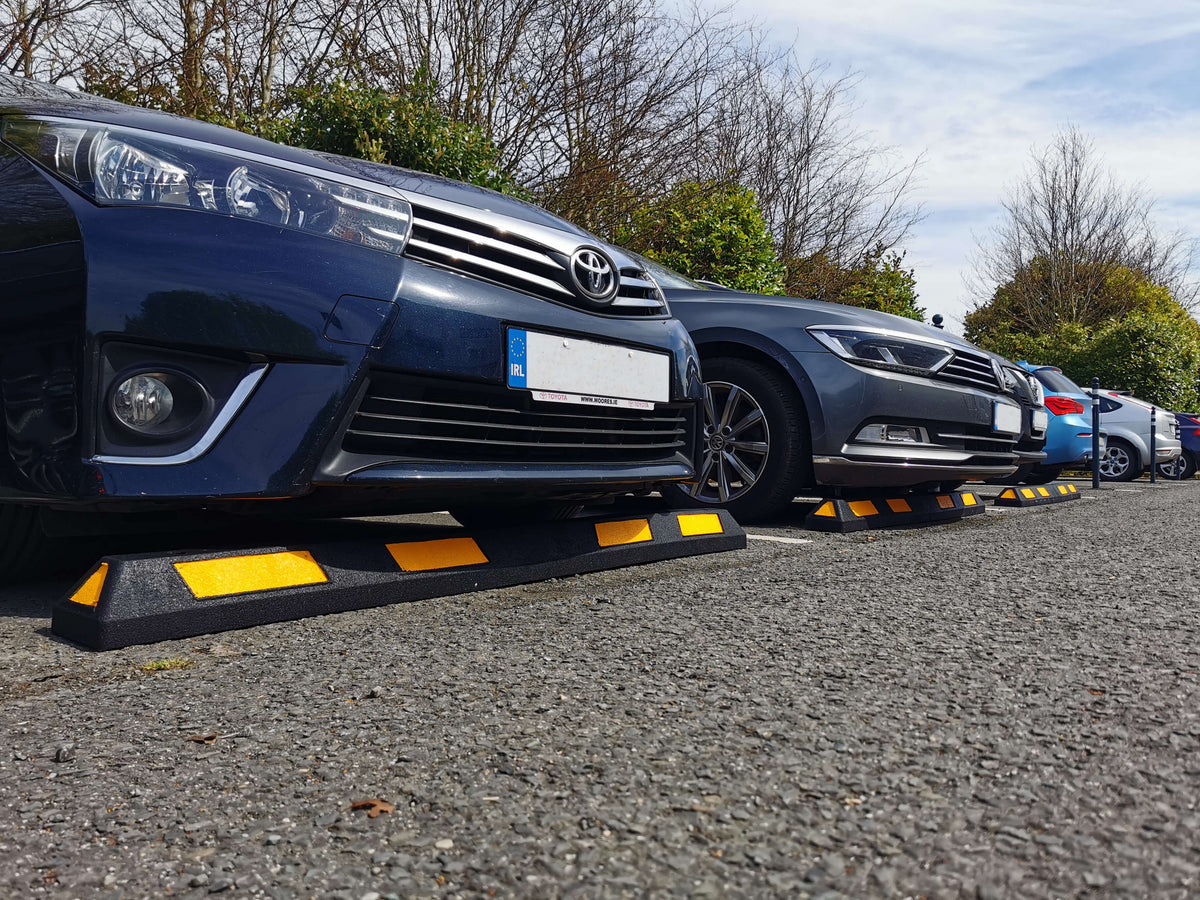 Wheel Stops, Parking Blocks & Tyre Stoppers UK